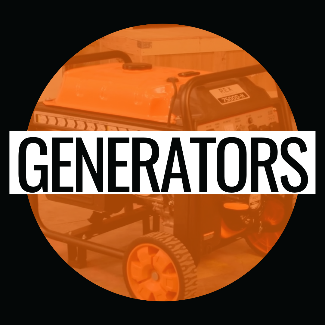 Generators – REX Equipment - The Best Machines You’ll Ever Own.
